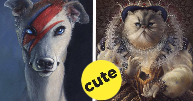 This Artist Reimagined Animals As Iconic People In History And They're ...