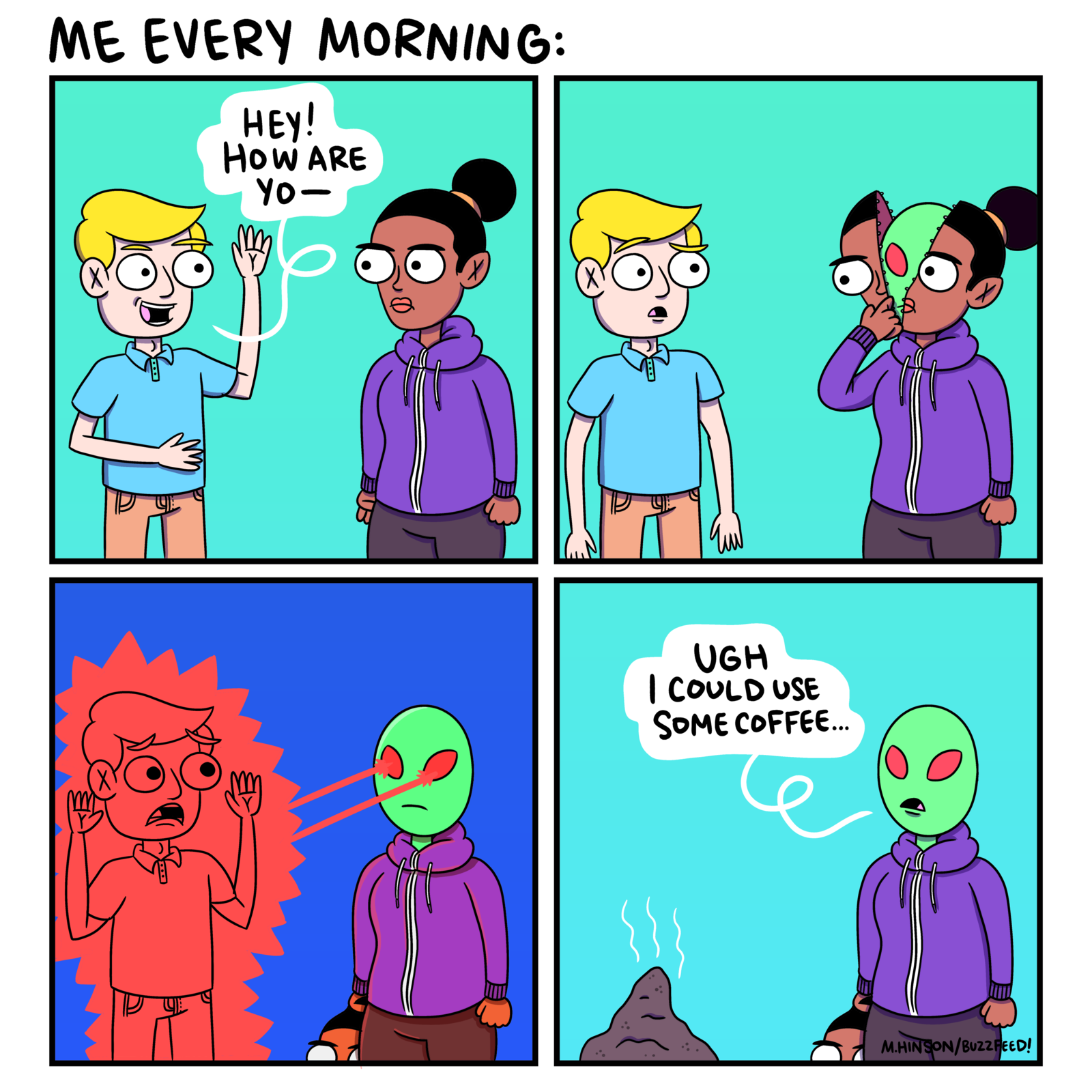 18 Comics About Mornings Thatll Make You Sigh And Say True