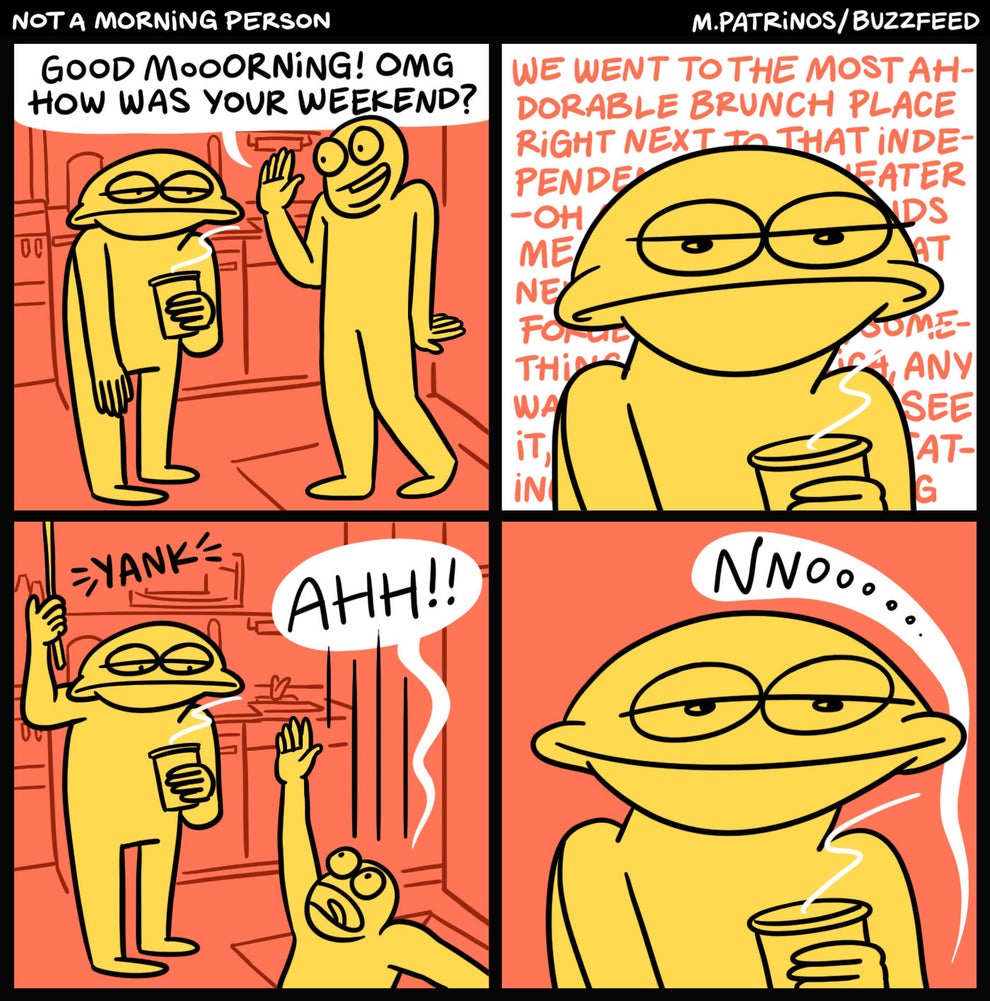 18 Comics About Mornings That'll Make You Sigh And Say, "True"