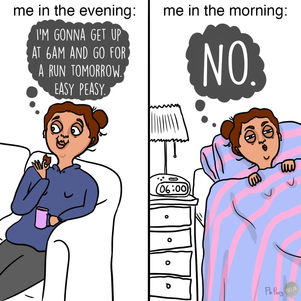 18 Comics About Mornings That'll Make You Sigh And Say, "True"