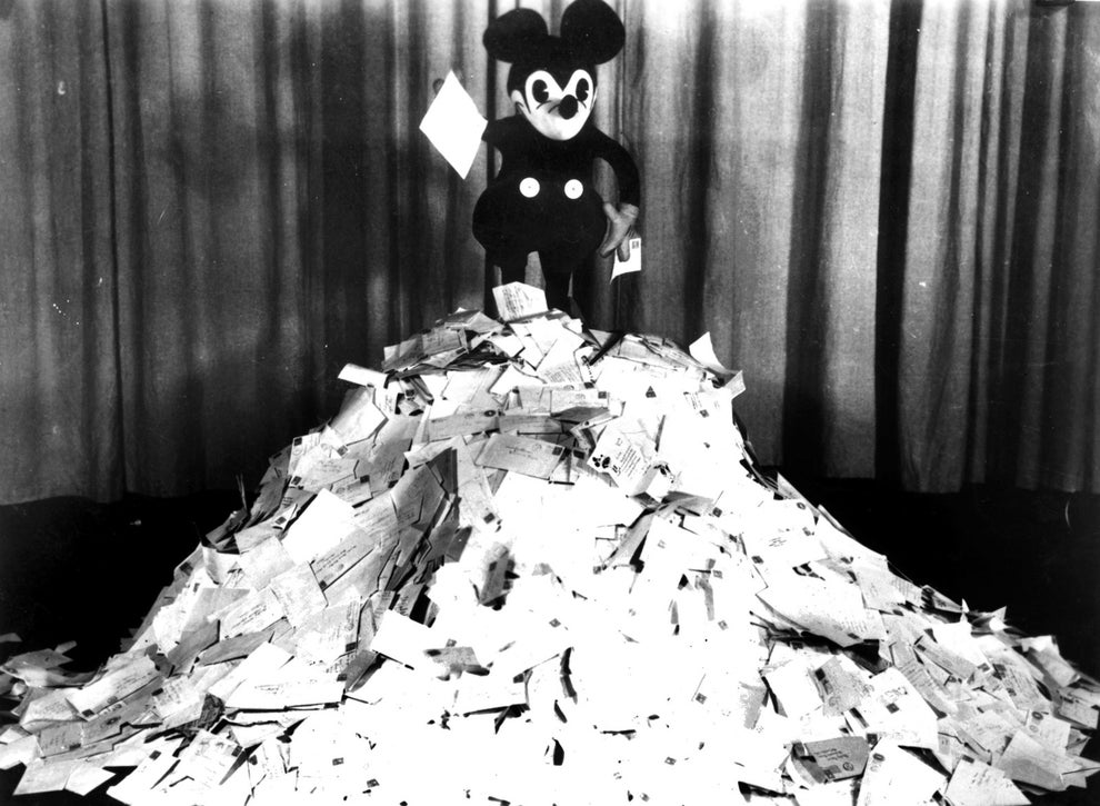 Early Pictures Of Mickey Mouse Capture The Magic Of Walt Disney