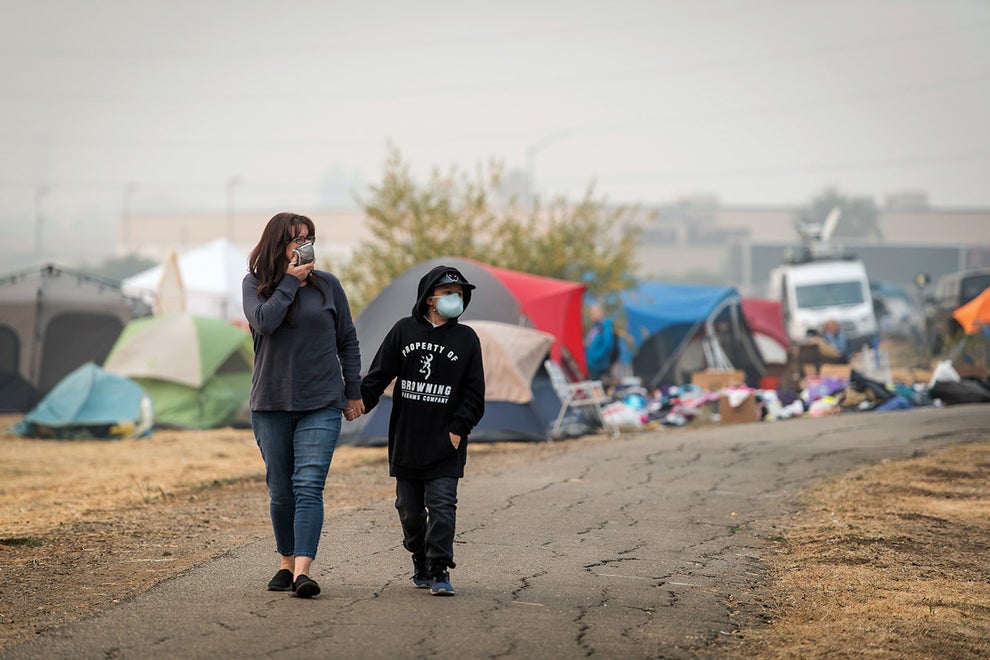 Photos Show Poor Air Quality In Northern California After Wildfires