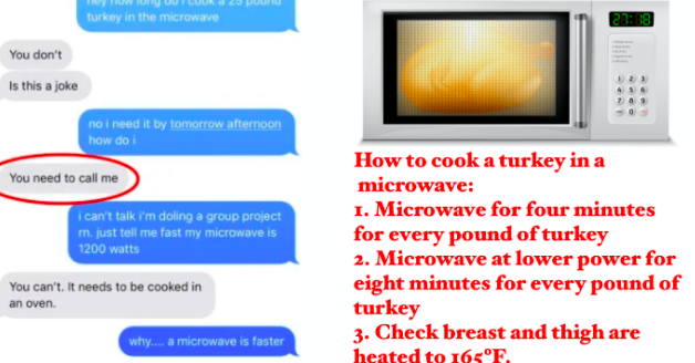 how to cook a turkey in the microwave