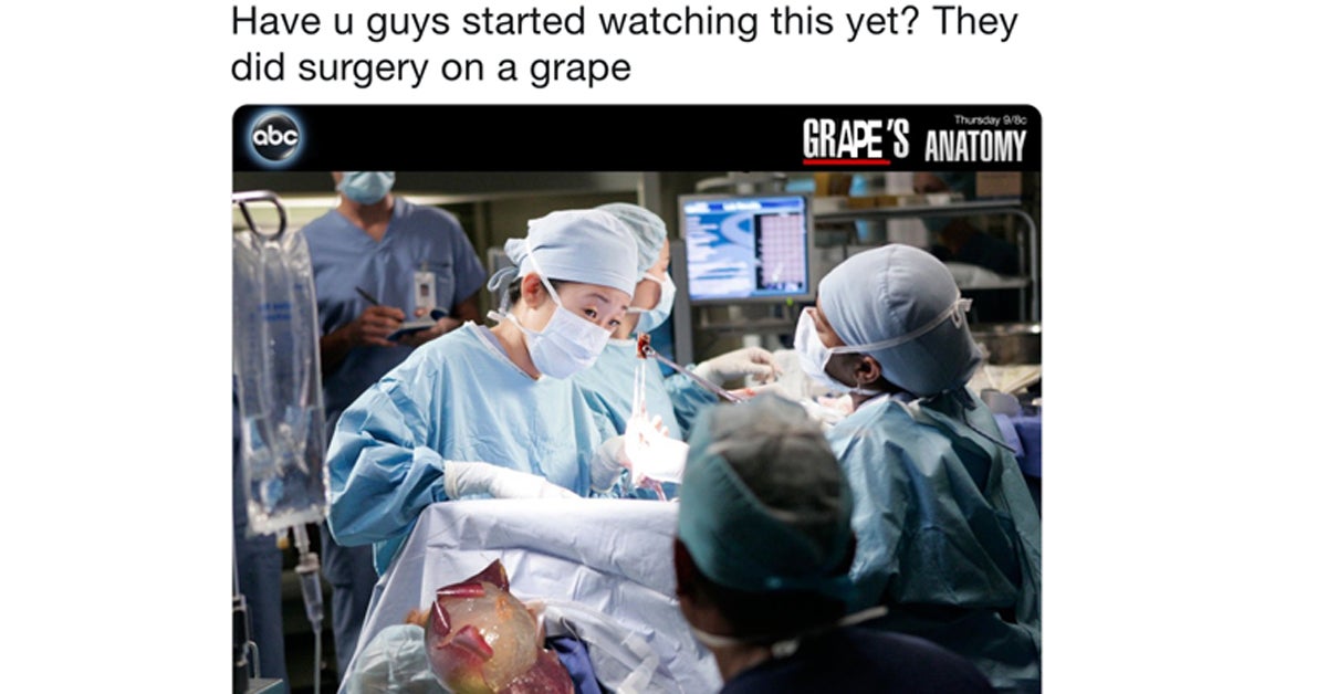 "They Did Surgery On A Grape" Is Now A Meme Because 2018 Is Ridiculous