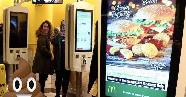 An Investigation Uncovered Traces Of Poop At McDonald’s Touchscreens