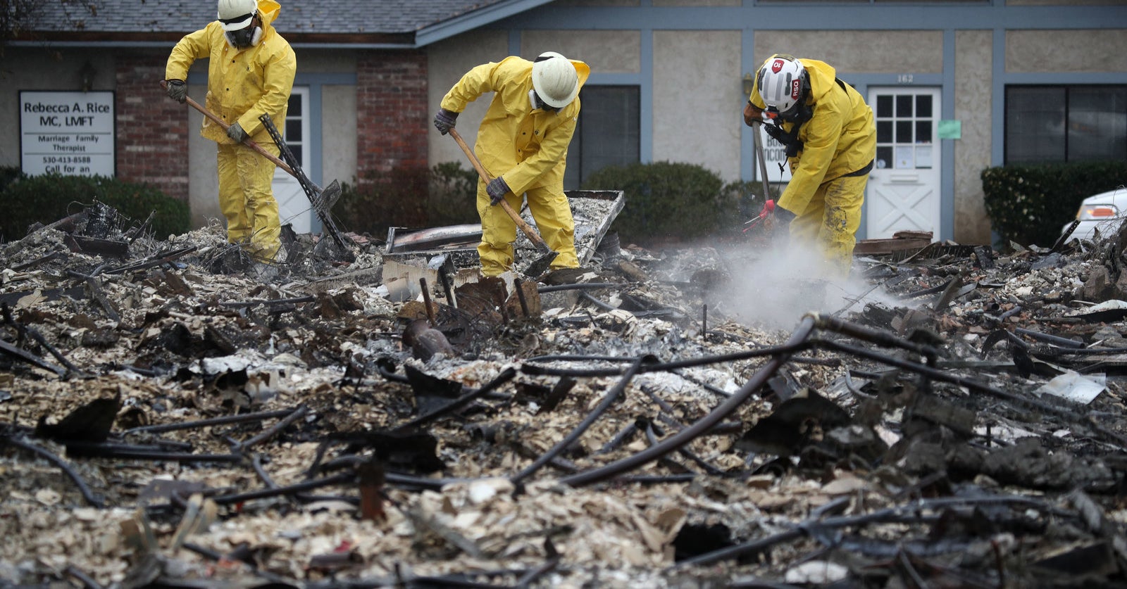 The Massive Search Effort For Human Remains From California's Deadliest ...