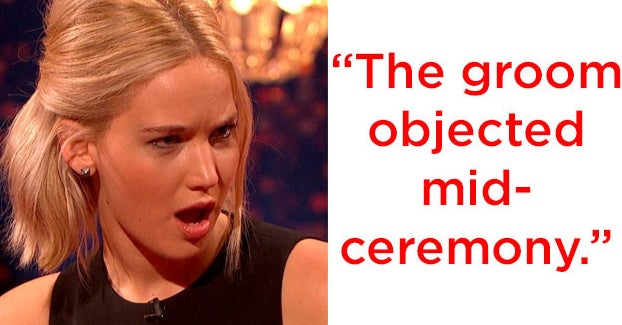 13 Wedding/Marriage Objection Stories That'll Make You Cringe Hard