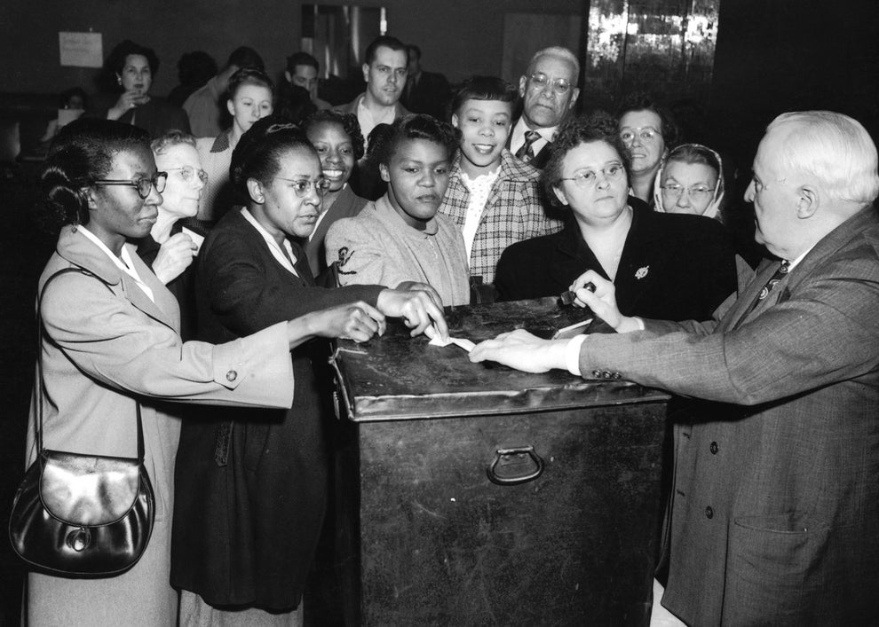 In Pictures: Over 100 Years Of Voting In America