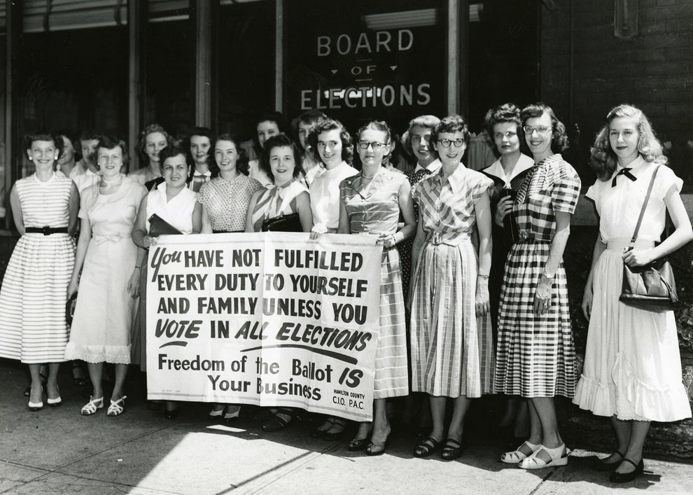 In Pictures: Over 100 Years Of Voting In America