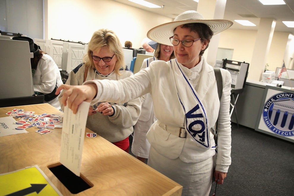 In Pictures: Over 100 Years Of Voting In America