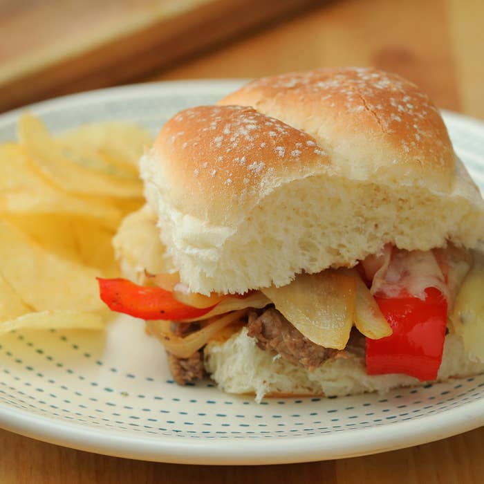Tasty Tonight: Cheesy Steak Sliders