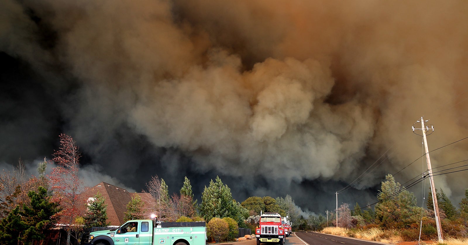 These Pictures Show The Total Devastation Caused By California Wildfires