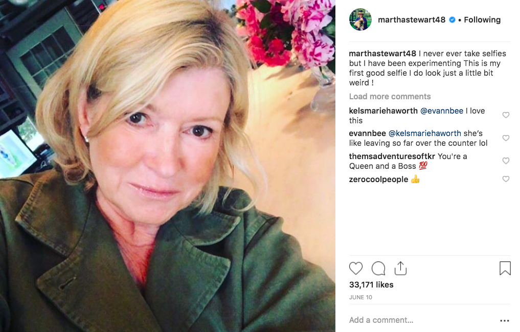 13 Times Martha Stewart Was Secretly The Shadiest Lady On Instagram