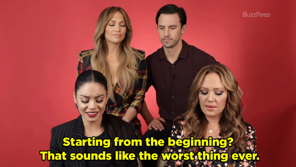 Play "Would You Rather" With The Cast Of "Second Act"