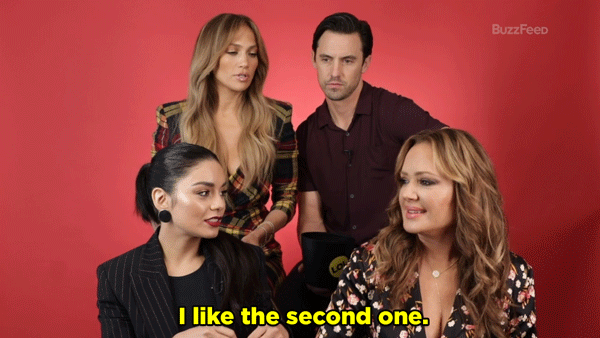 Play "Would You Rather" With The Cast Of "Second Act"
