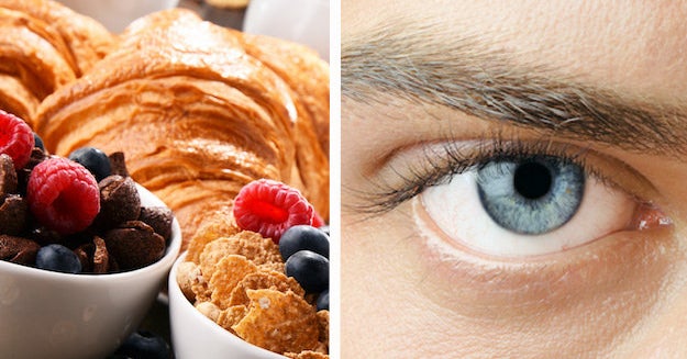 Can We Guess Your Eye Color Based On What You Eat At A Buffet?