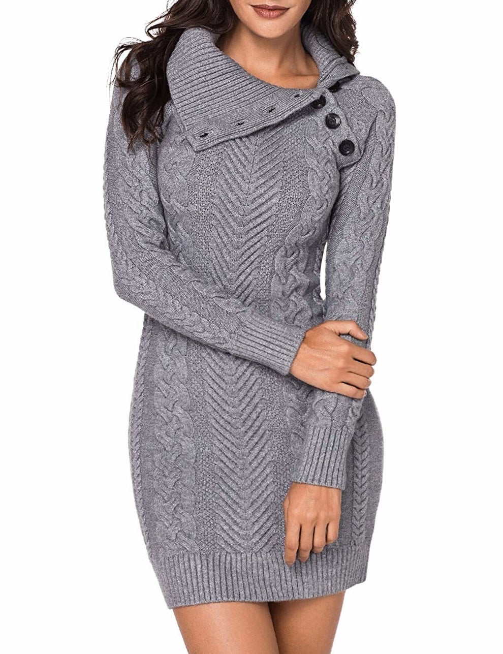28 Cute Sweater Dresses To Keep You Cozy And Stylish