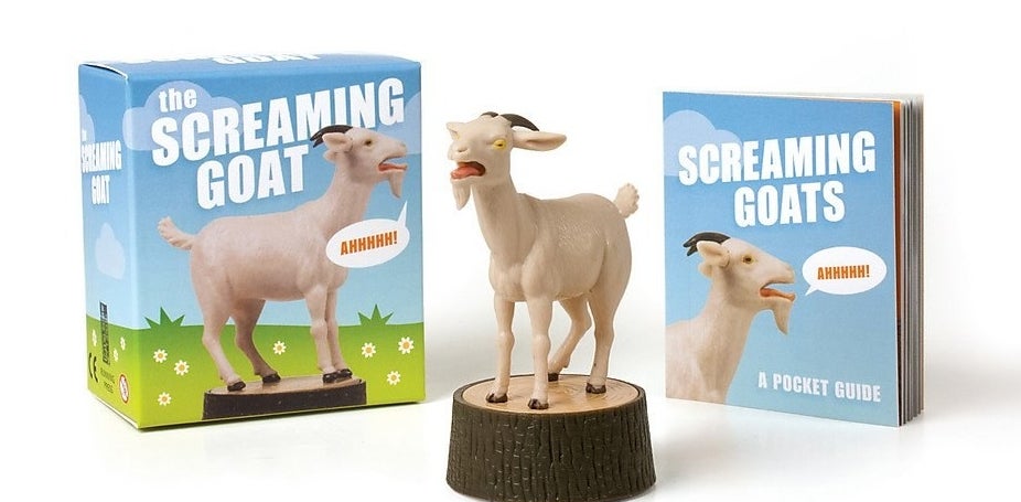 If You Need A Quick And Easy Gift, This Screaming Goat Is The Answer