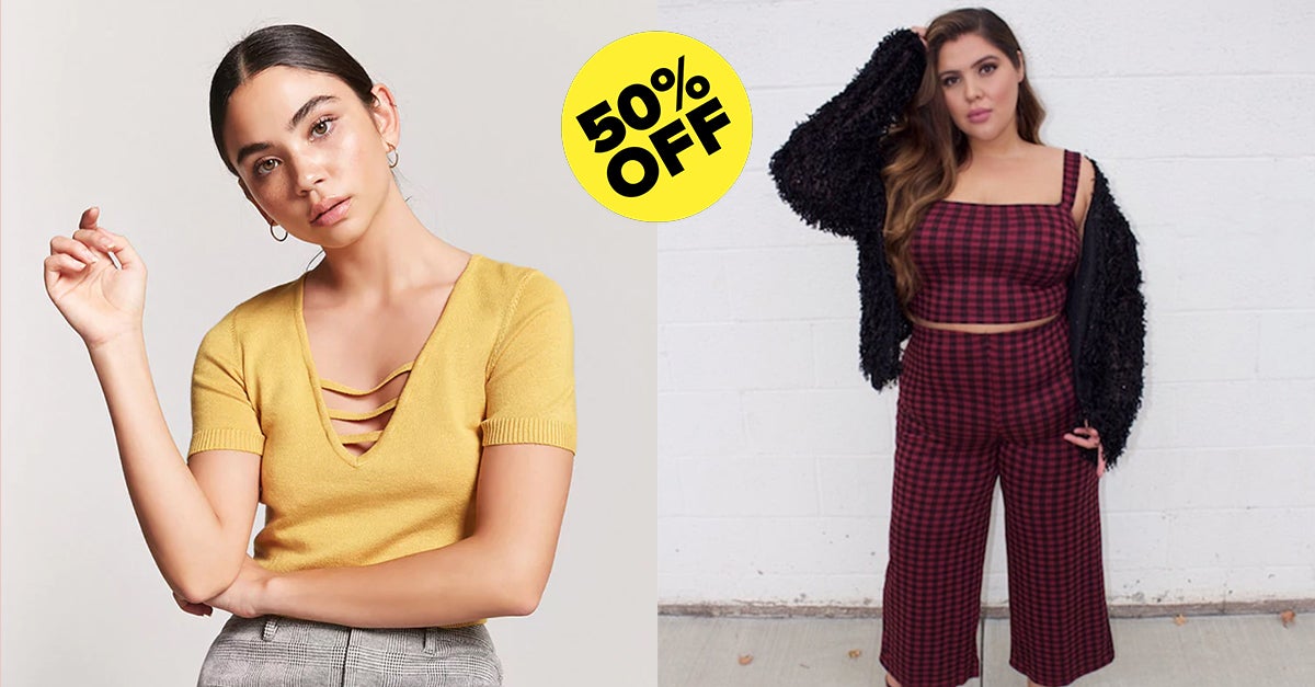 Sale Items Are An Extra 50% Off On Forever 21, So What Are You Waiting For