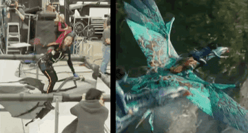 18 Famous Movie Scenes With And Without CGI And Visual Effects