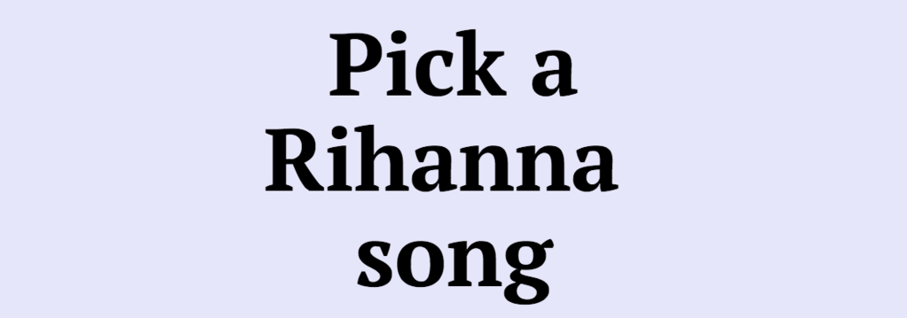 Pick A Song By Each Of These Artists And We'll Reveal Something Good ...
