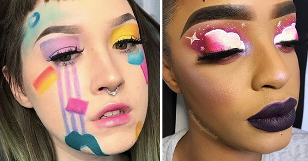 11 Makeup Artists With Artistic And Colorful Looks