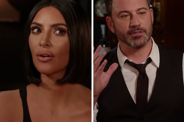 Kim Kardashian West Answered Ridiculous Questions On "Jimmy Kimmel Live ...