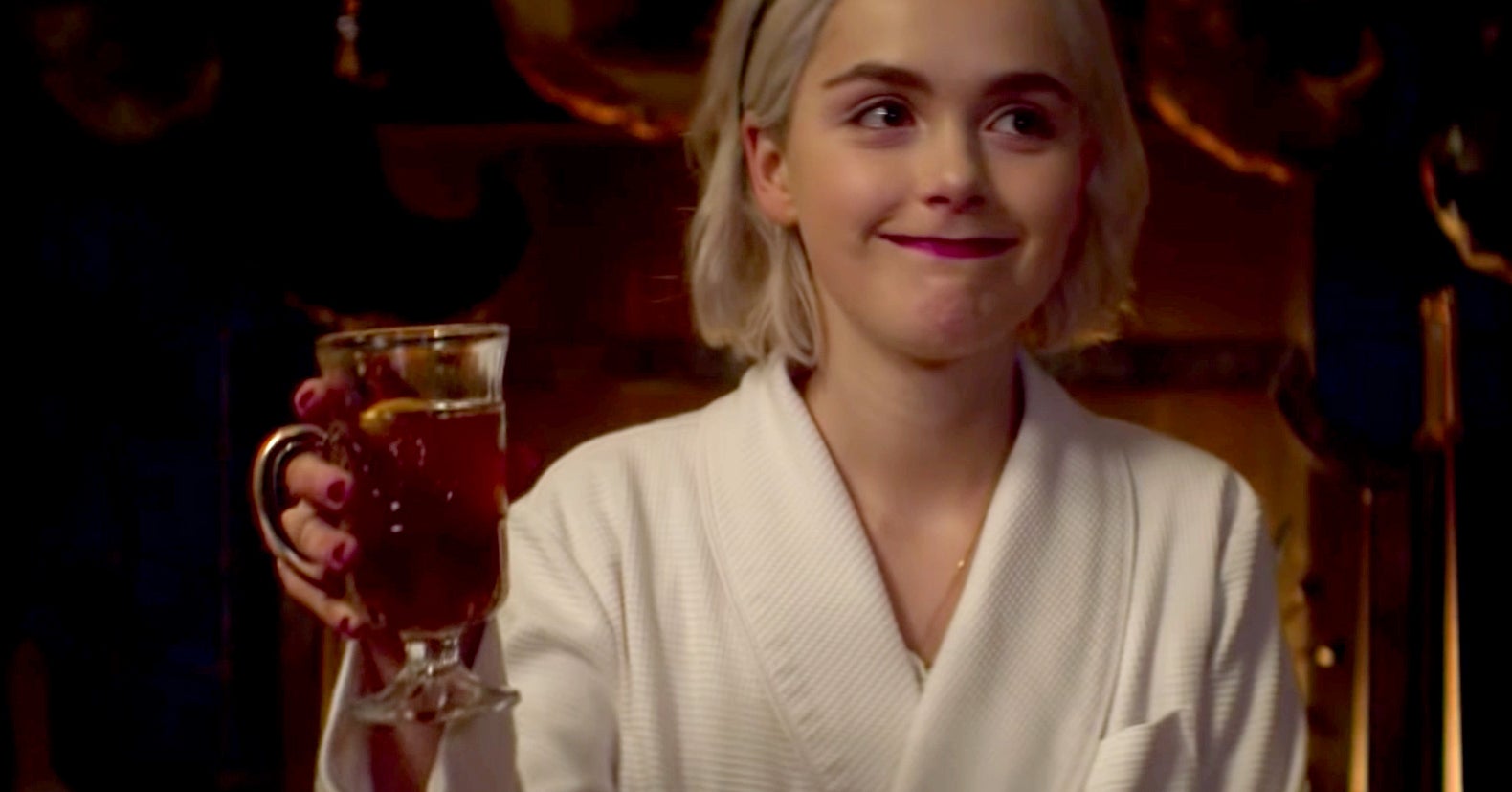 Here's Our First Look At The "Chilling Adventures Of Sabrina" Christmas ...