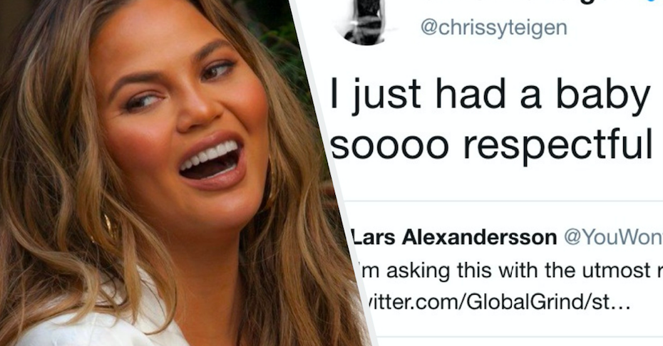 Chrissy Teigen's Funniest, Most Savage Clapbacks Of 2018
