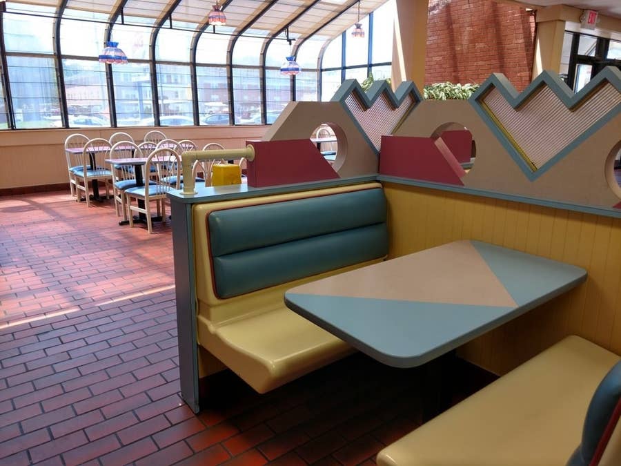 old burger king inside