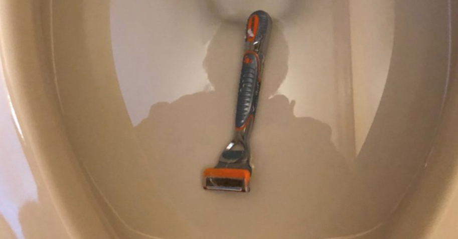 This Guy Got So Mad At Gillette He Threw His Razor In The Toilet And ...