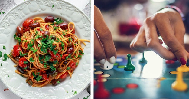 Which Board Game Should You Play Based On The Pasta You Make?