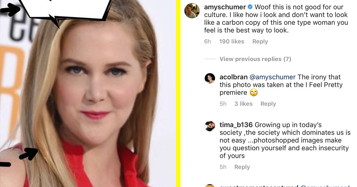 People Are Loving Amy Schumer's Response To An Instagram User Who ...