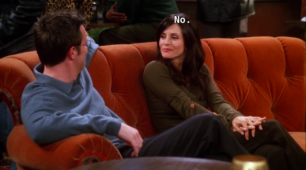 This "Friends" Plothole Totally Changes Chandler's Wedding Freak Out