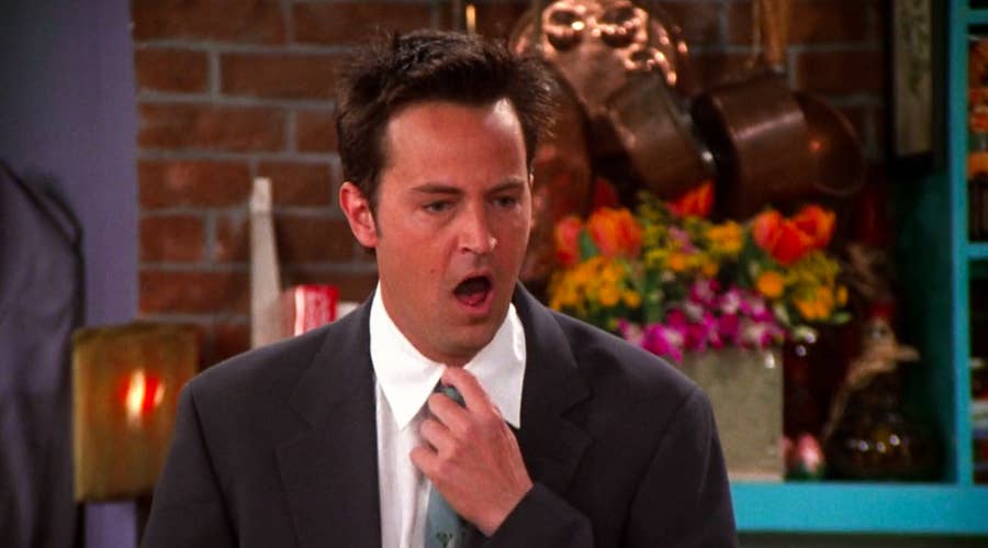 Chandler Bing Gif Excited