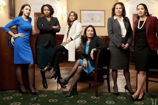 This Powerful Photo Represents The Six "First Women" Of The New Congress
