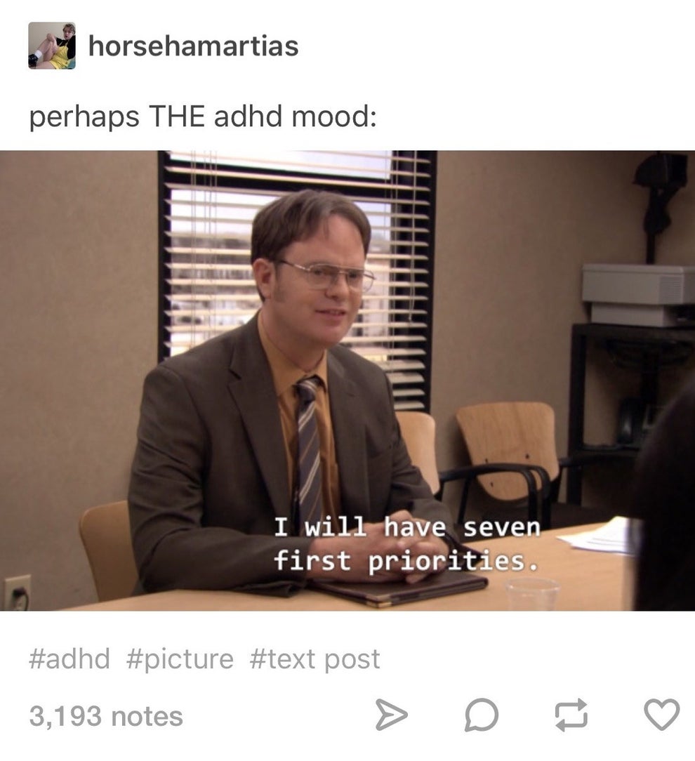 23 ADHD Tumblr Posts That Are A Little Too Relatable
