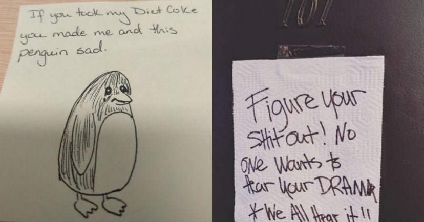 Passive Aggressive Notes That Left All The Rage On The Page