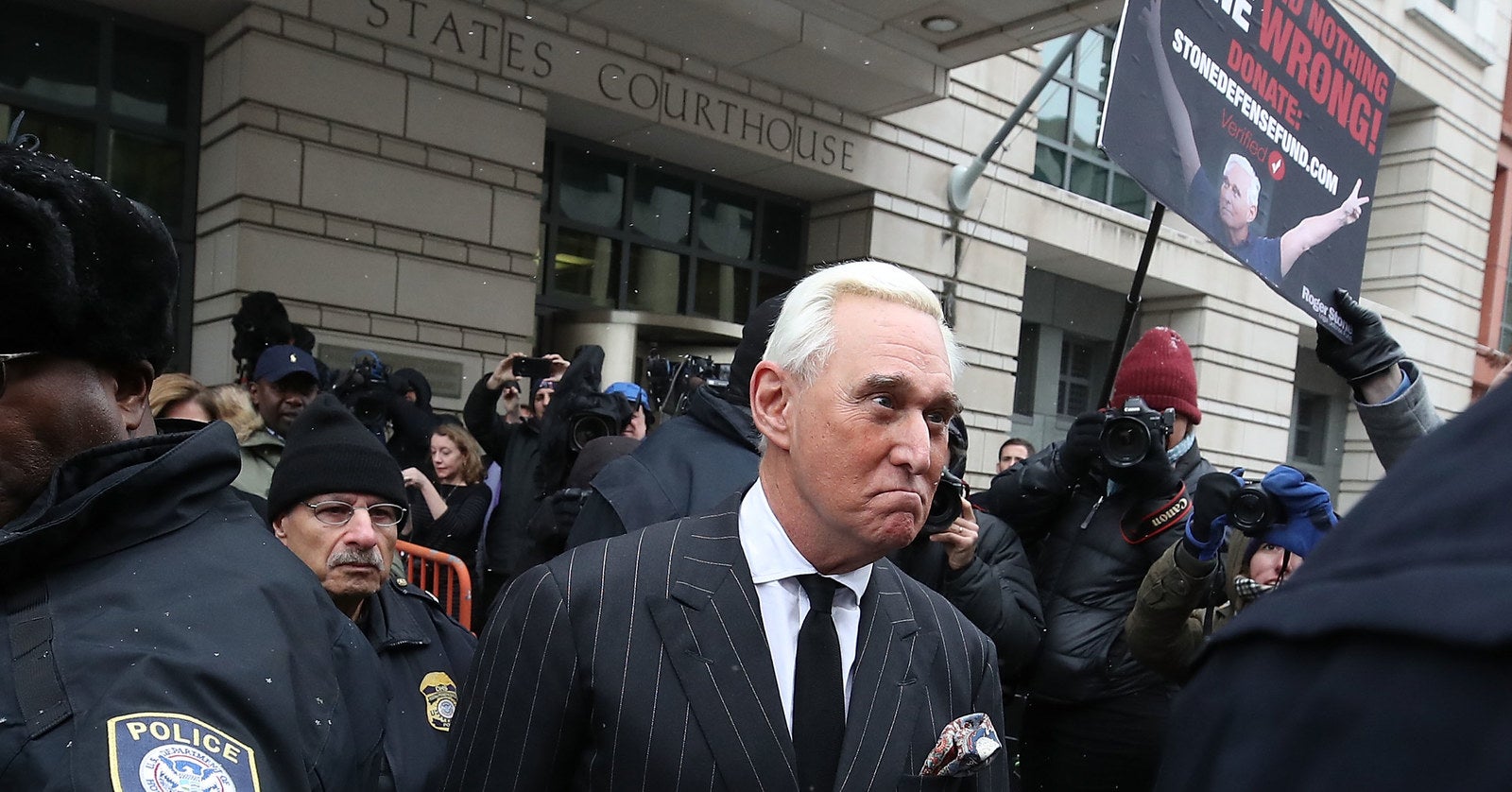 A Judge Ruled Roger Stone Can Still Talk To The Press, Just Not In ...