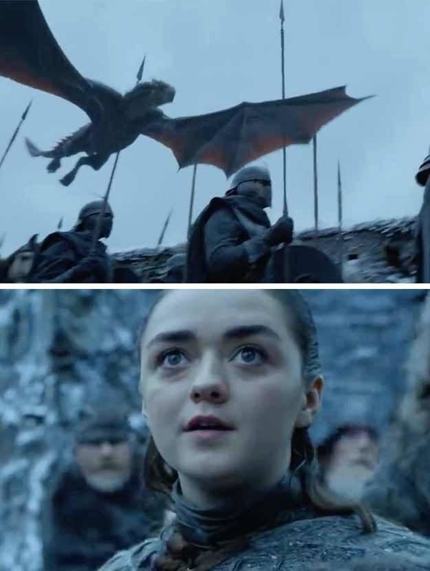 Arya And Her Dragon