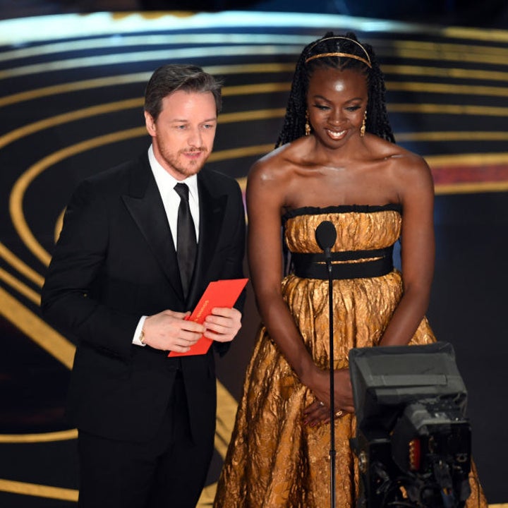 James McAvoy Found A Sharpie At The Oscars And Had A Brilliant Idea
