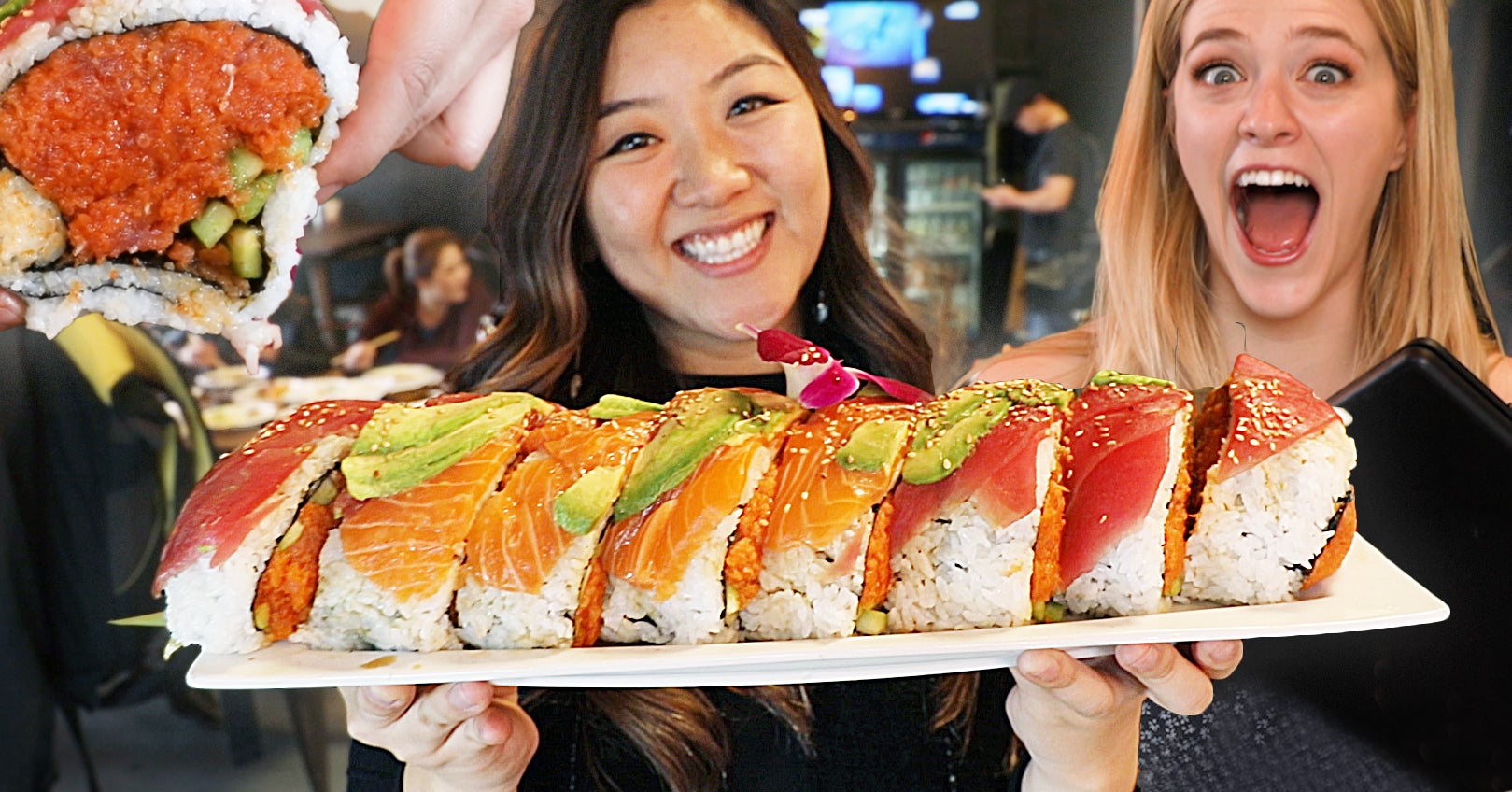 There's A Giant Sushi Roll In San Diego So Obviously We Tried It
