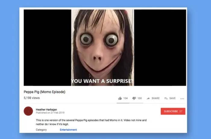 Parents Should Monitor Kids’ YouTube After Momo, Experts Say