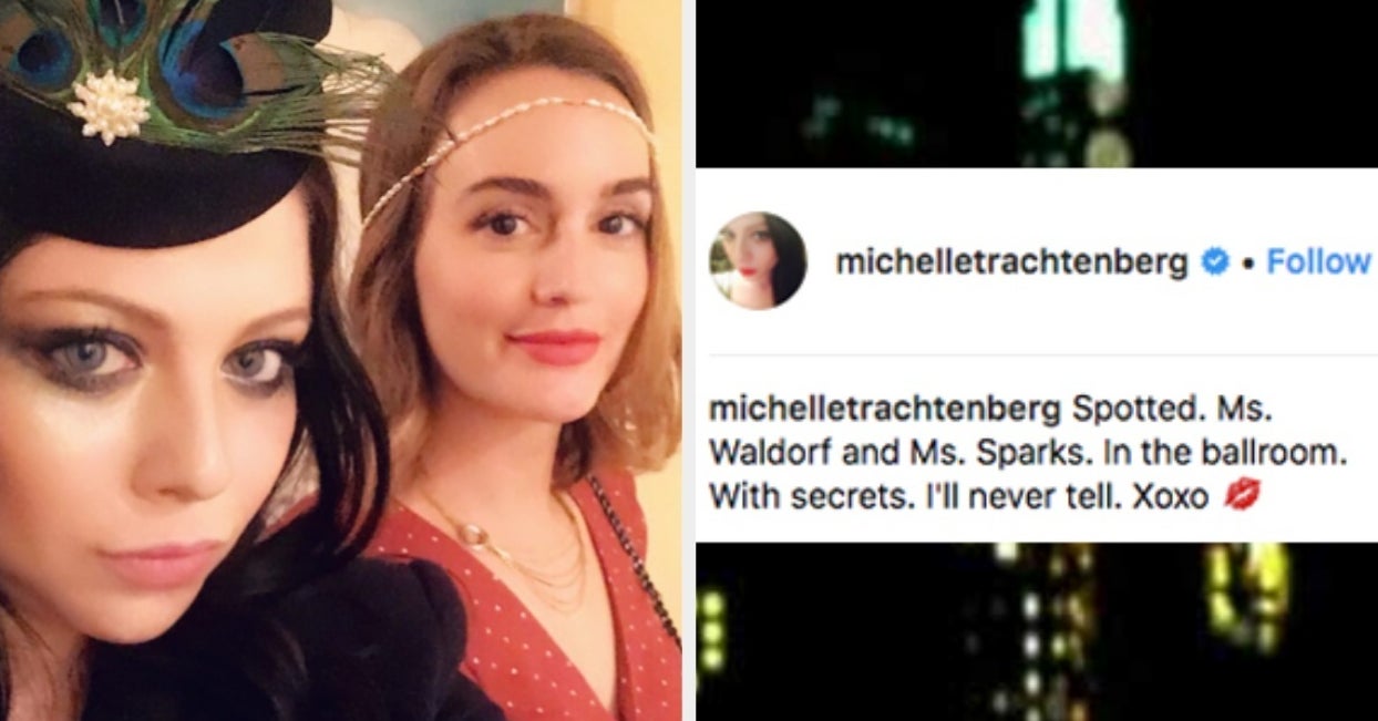 Leighton Meester And Michelle Trachtenberg Had A Lil' Reunion And, Oh ...