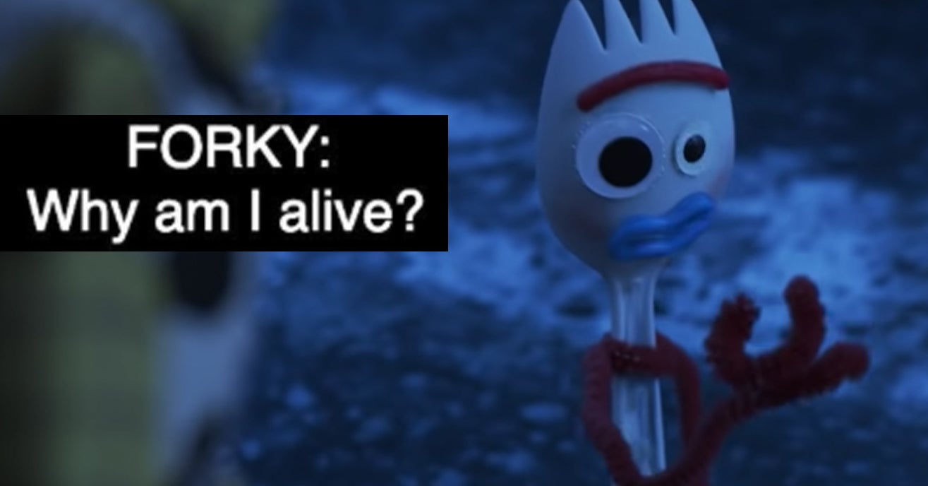 Forky From "Toy Story 4" Is Already The Most Relatable Character In All ...