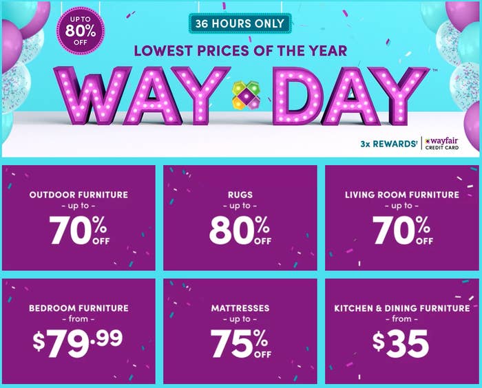 All The Best Deals At Wayfair's 2019 "Way Day" Sale