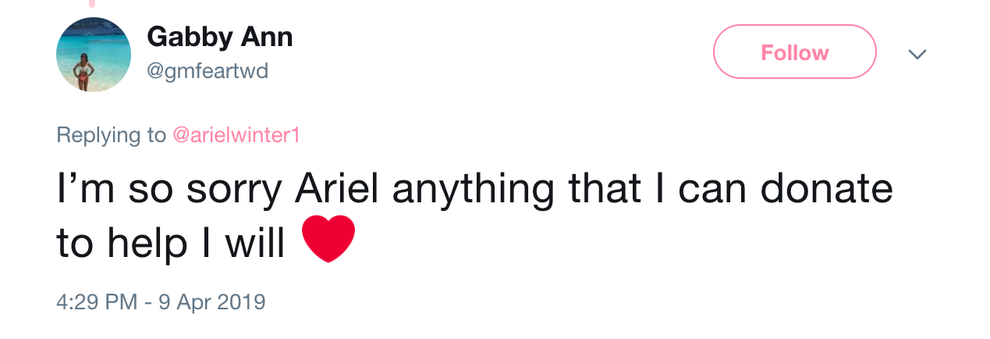 Ariel Winter Spoke Out After Being Dragged For Asking Fans To ...