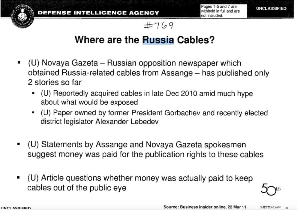 Here Are The US Government Damage Reports Made In The WikiLeaks ...