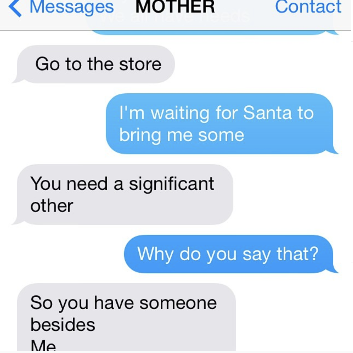 Add Yours: Embarrassing Mom Texts