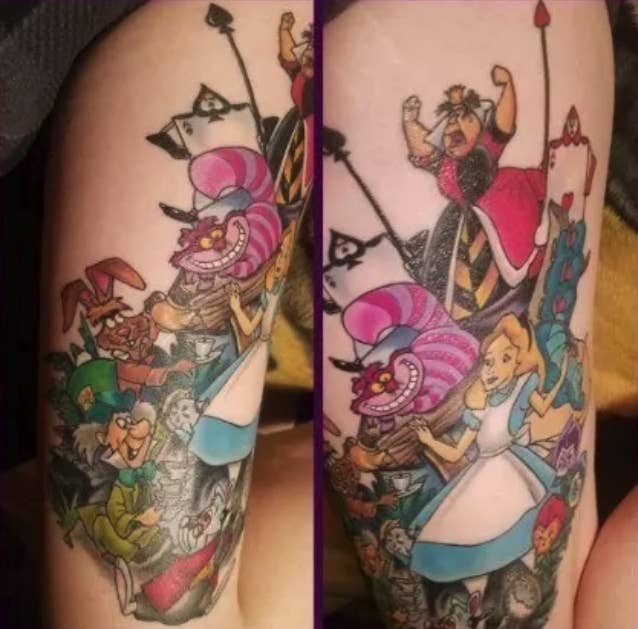 simple disney tattoos for females